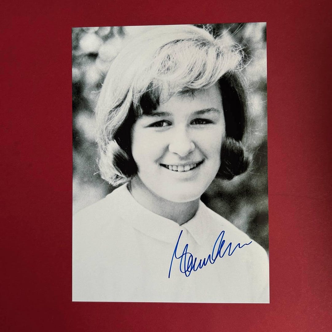 GLENN CLOSE - Authentic Hand-signed Photo Autograph With Coa - Etsy