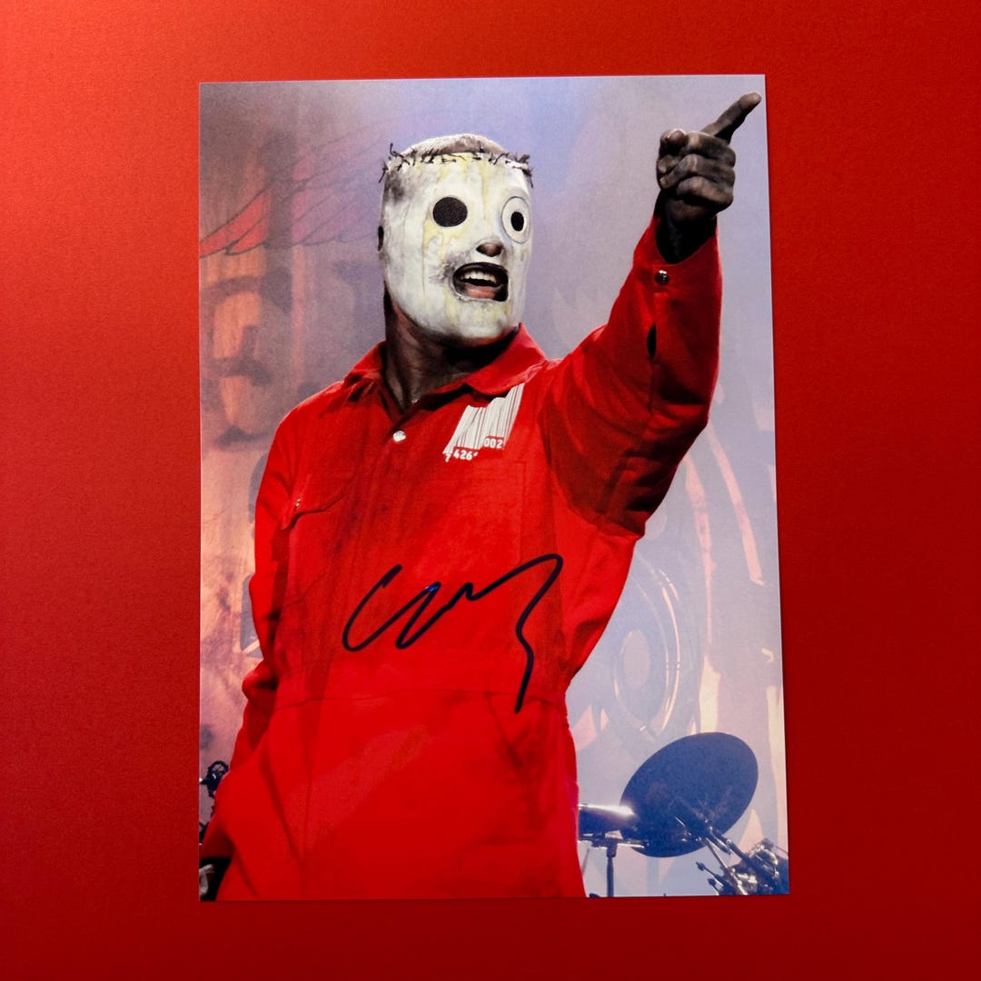 COREY TAYLOR / SLIPKNOT - Authentic Hand-signed Photo Autograph With ...