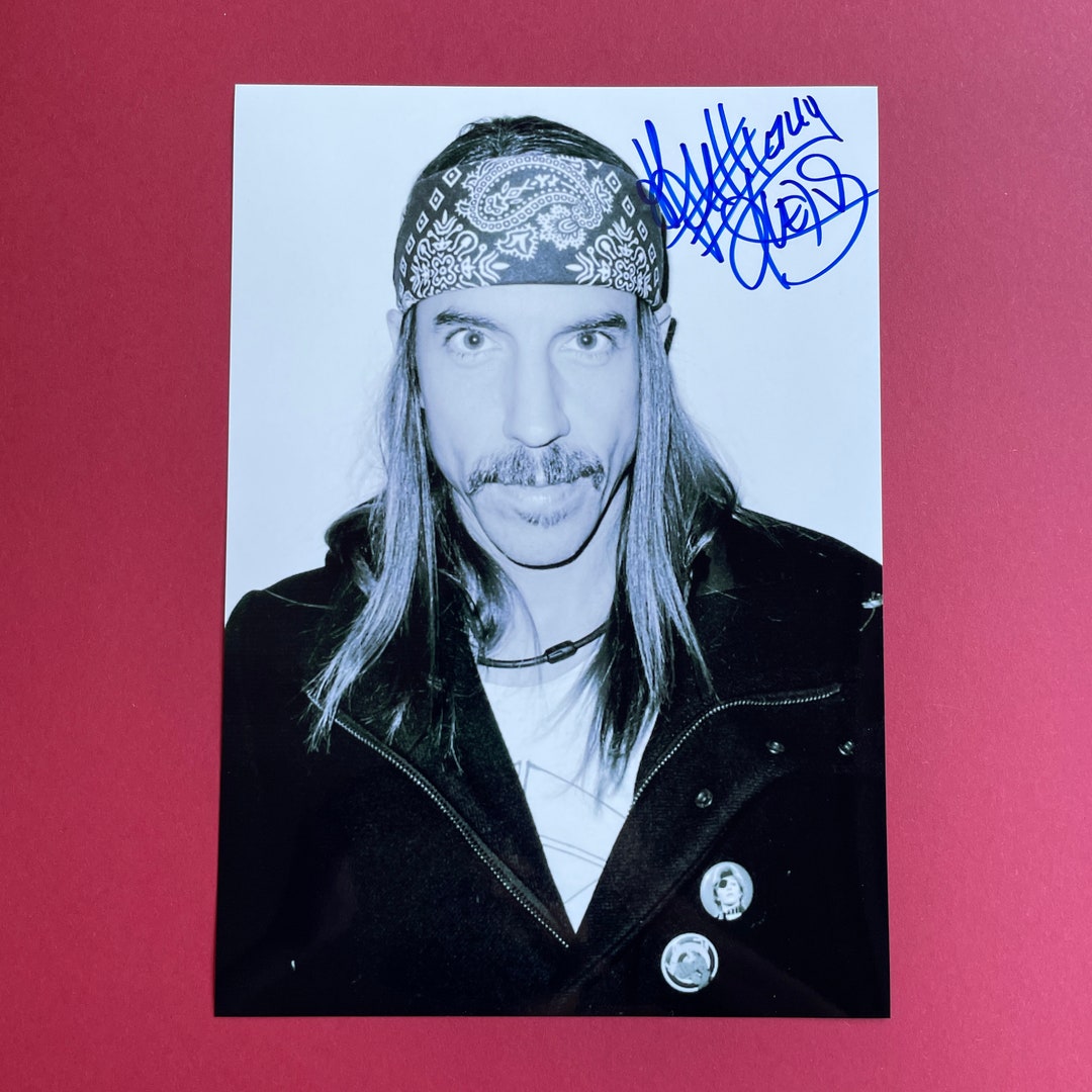ANTHONY KIEDIS / Red Hot Chili Peppers - Authentic Hand-signed Photo Autograph With Coa - Etsy