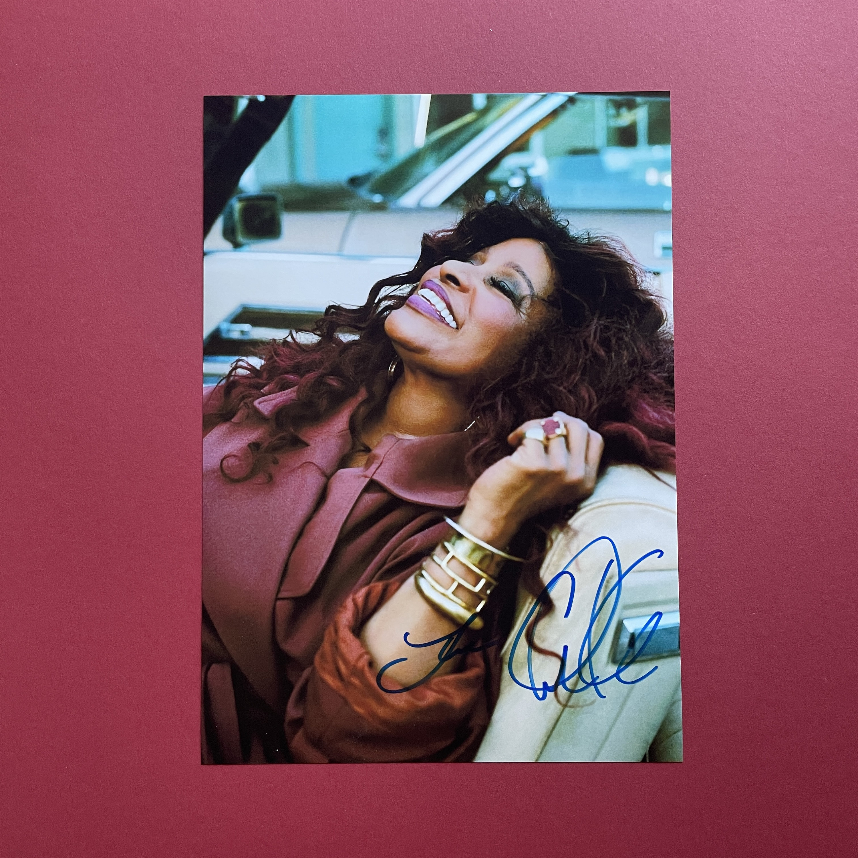 CHAKA KHAN - Authentic Hand-signed Photo Autograph With Coa - Etsy