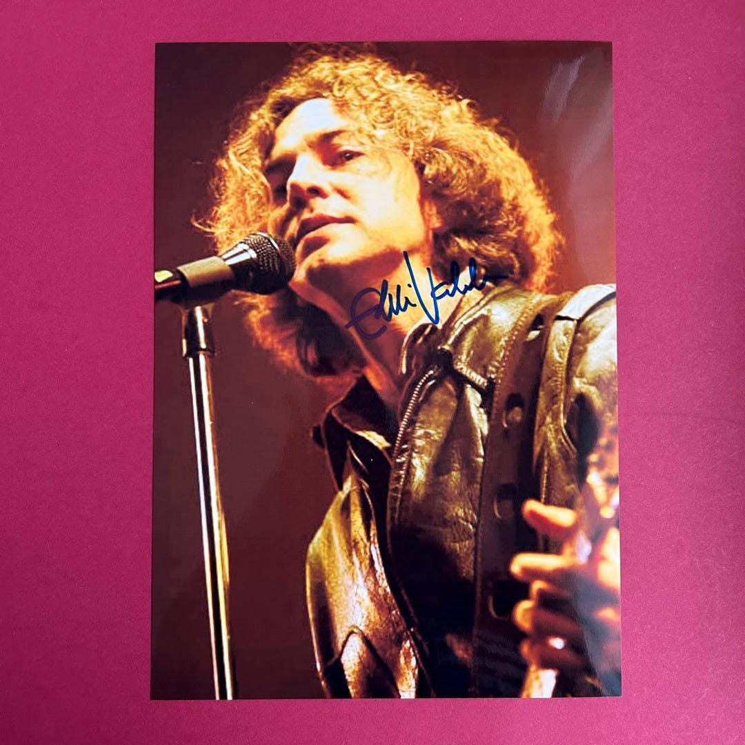 EDDIE VEDDER - Authentic Hand-signed Photo Autograph With Coa - Etsy