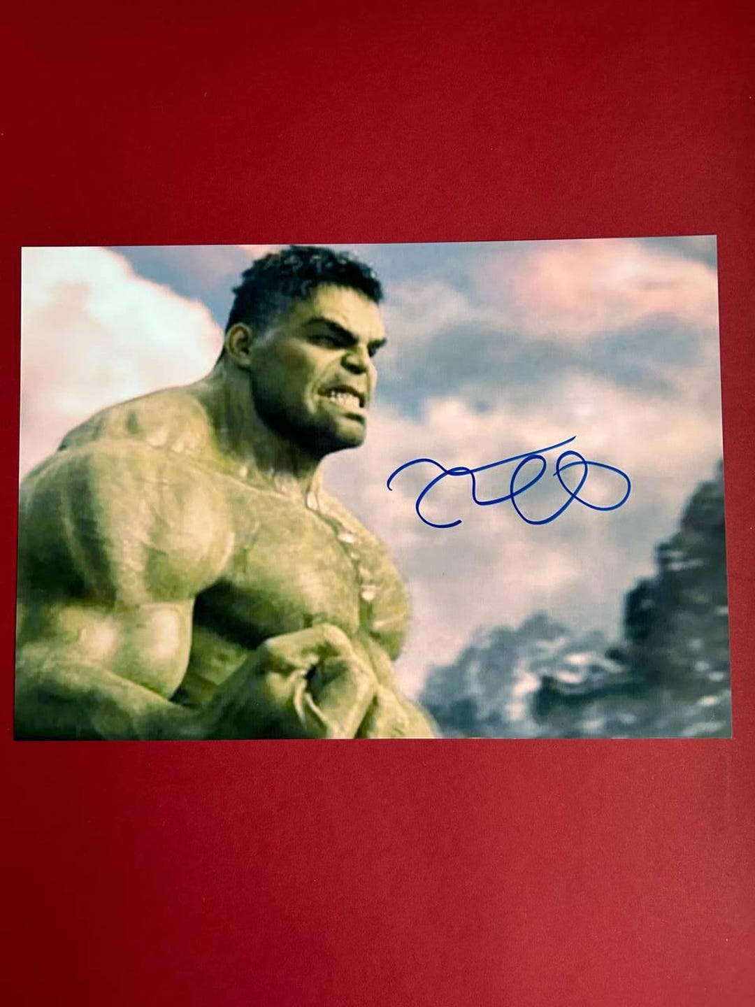 MARK RUFFALO / Avengers: Hulk - Authentic Hand-signed Photo Autograph ...