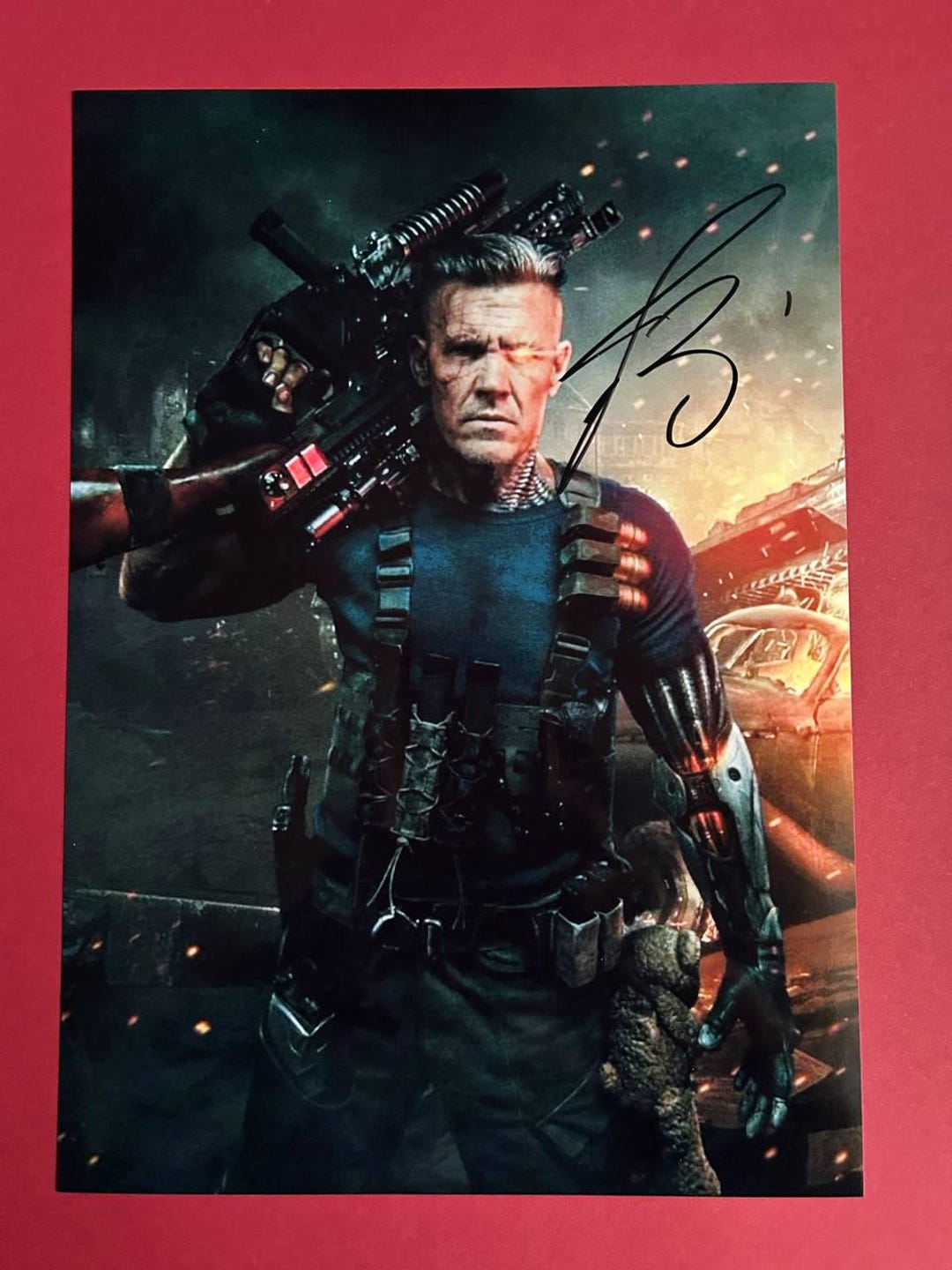 JOSH BROLIN / Deadpool: Cable - Authentic Hand-signed Photo Autograph With Coa - Etsy