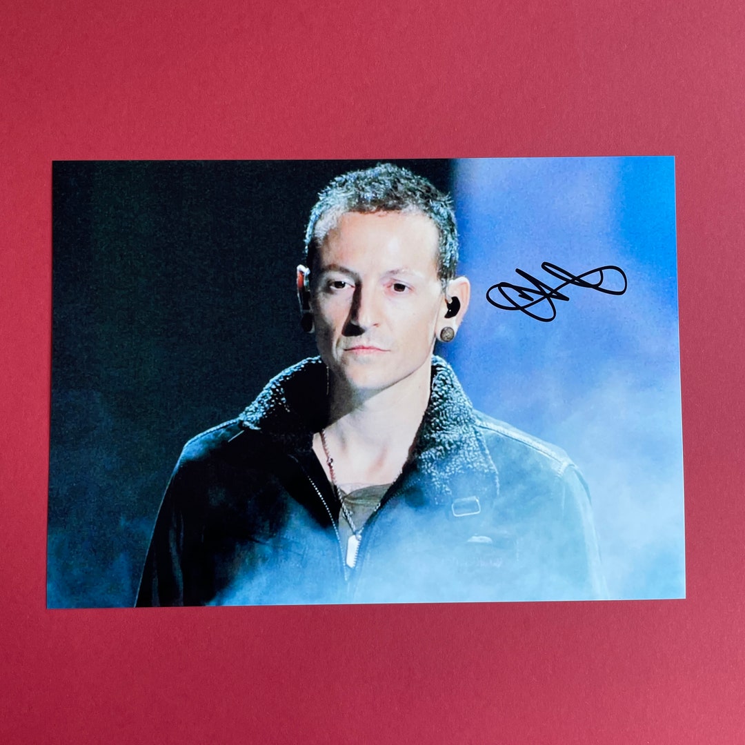 CHESTER BENNINGTON / Linkin Park - Authentic Hand-signed Photo ...