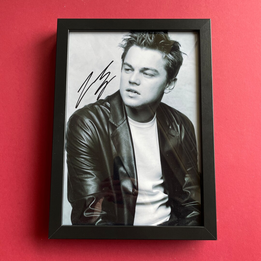 Framed LEONARDO DICAPRIO - Authentic Hand-signed Photo Autograph With ...