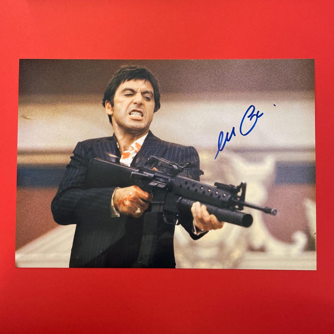 AL PACINO Authentic Hand-signed Photo Autograph With Coa - Etsy