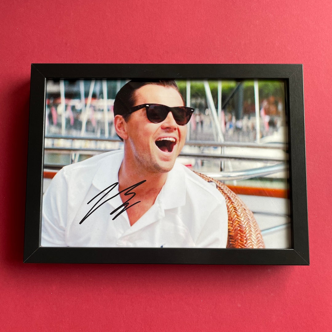 Framed LEONARDO DICAPRIO - Authentic Hand-signed Photo Autograph With ...
