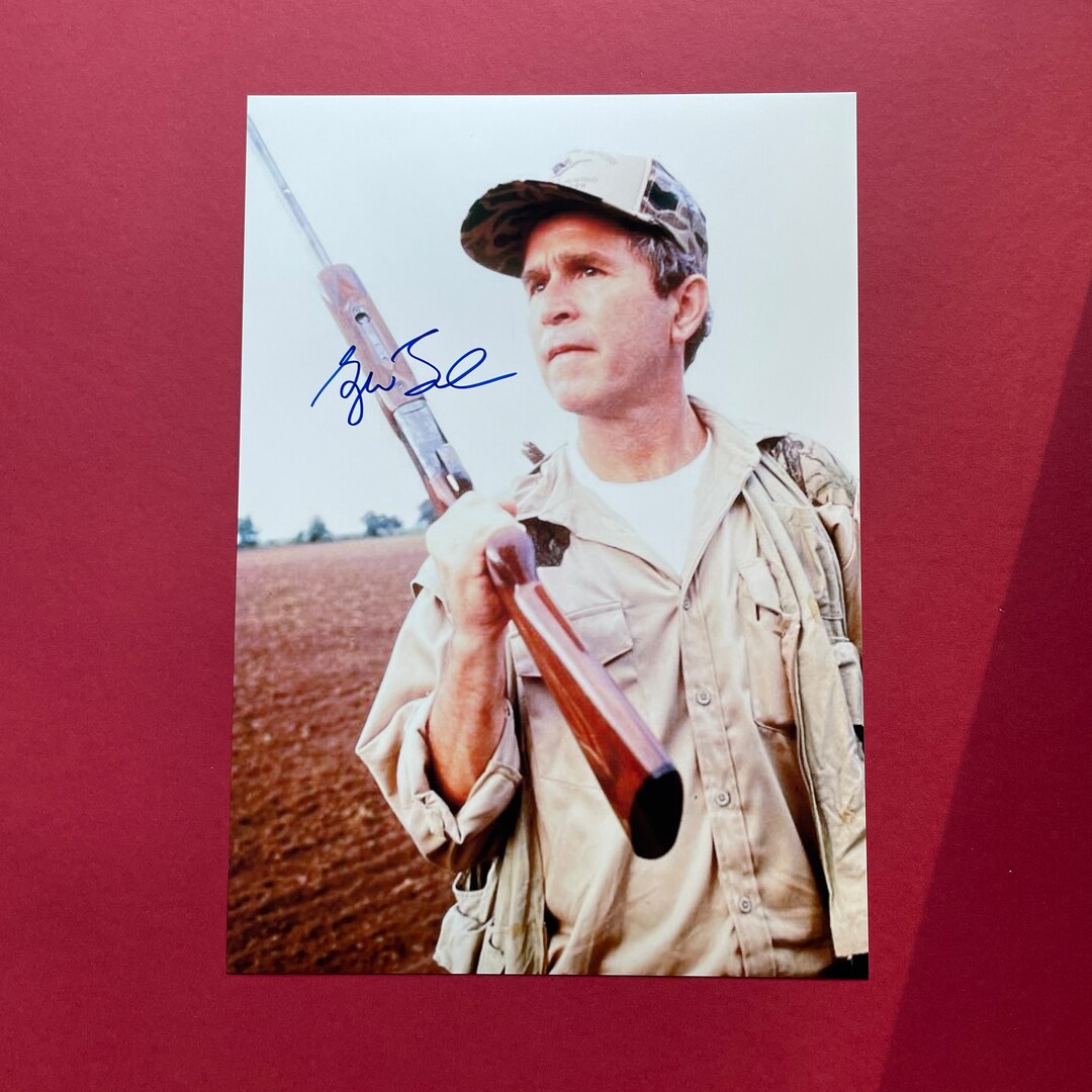 GEORGE W. BUSH Authentic Hand-signed Photo Autograph With Coa - Etsy