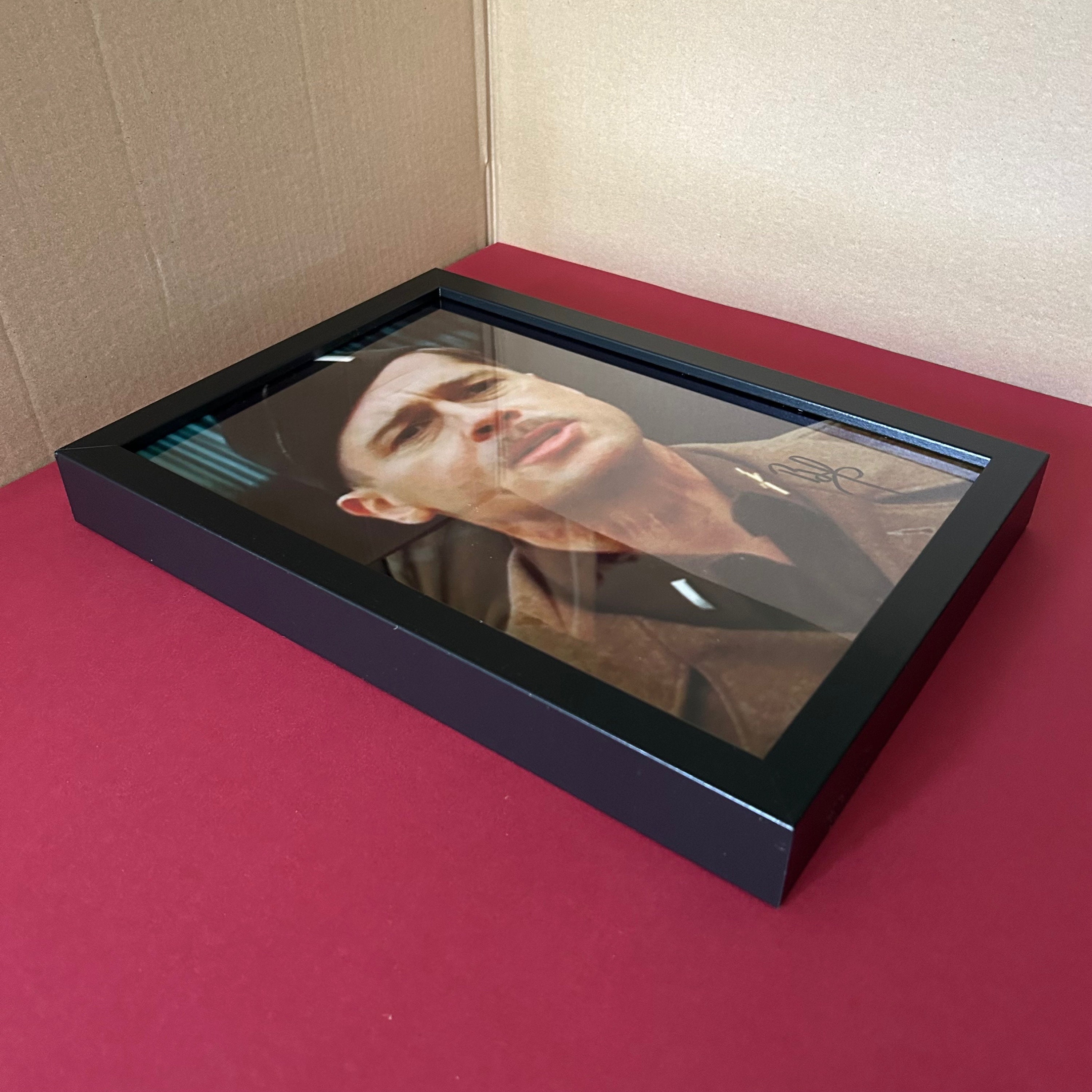 Framed BRAD PITT Authentic Hand-signed Photo Autograph With Coa - Etsy