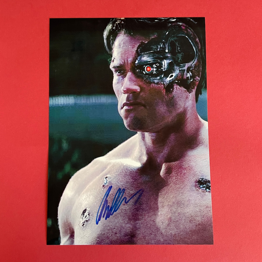 ARNOLD SCHWARZENEGGER Authentic Hand-signed Photo Autograph With Coa - Etsy