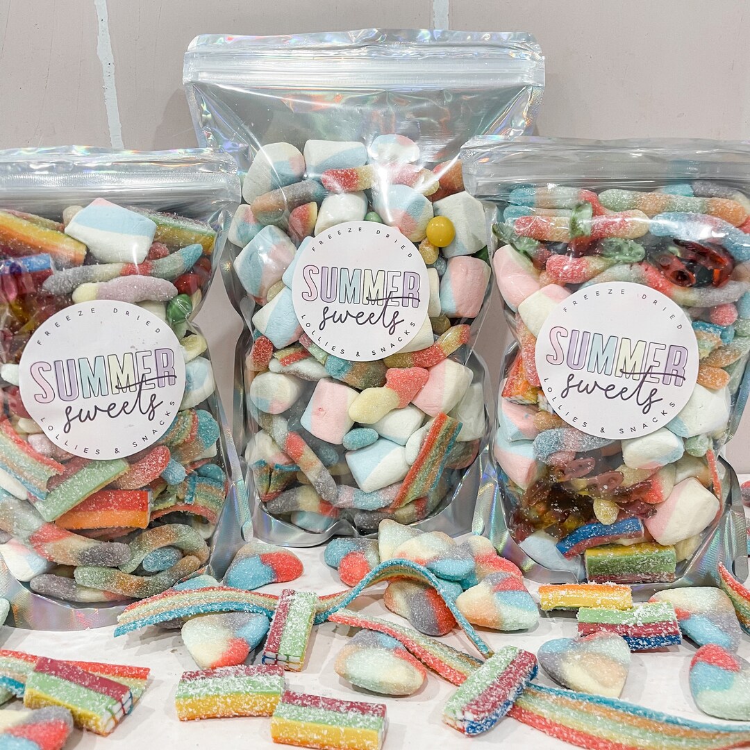 Pick and Mix Rainbow Mix Lollies and Candy Mix - Etsy Australia