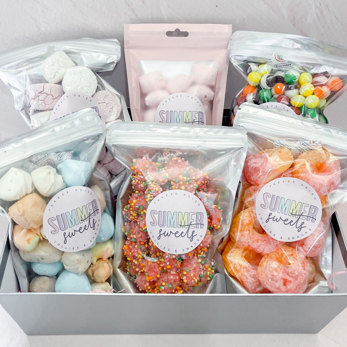 Freeze Dried Lollies Gift Box Australia Large Freeze Dried - Etsy