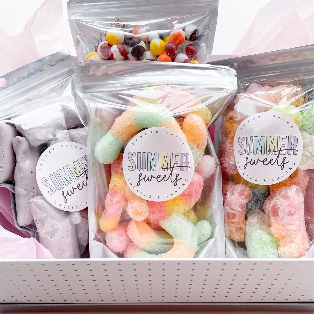 Small Freeze Dried Lollies Gift Box Australia Freeze Dried - Etsy