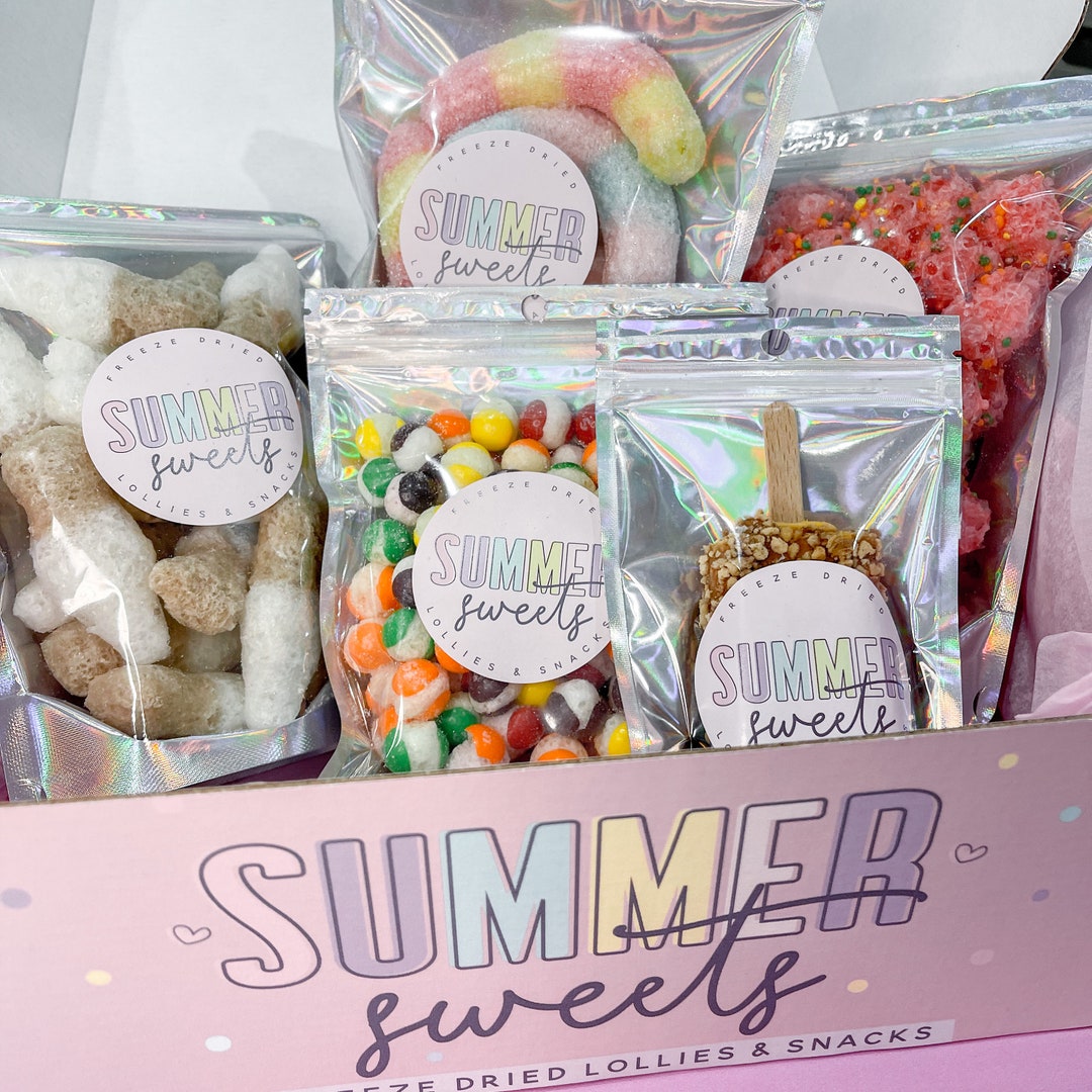 Freeze Dried Lollies Gift Box Australia 5 Bags Freeze Dried Candy ...