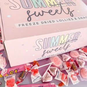 Pink Freeze Dried Lollies Gift Box Australia Freeze Dried Candy ...