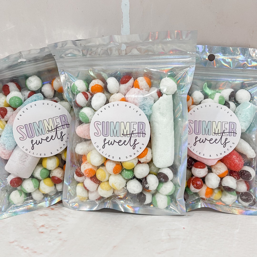 Mixed Freeze Dried Lollies Bags Freeze Dried Candy Freeze Dried Lollies ...