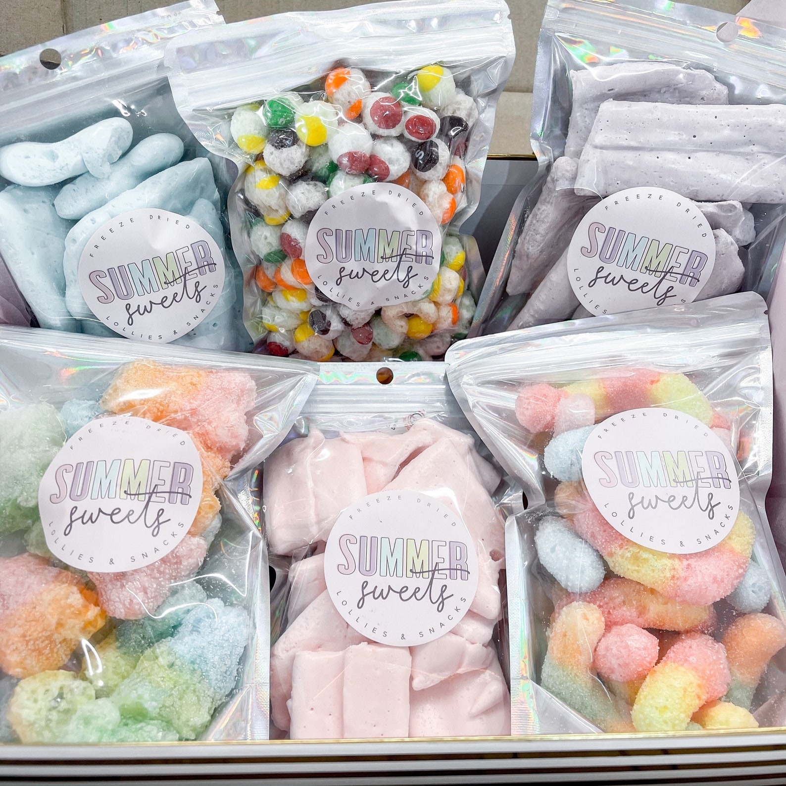 Freeze Dried Lollies Gift Box Australia Large Freeze Dried | Etsy Australia