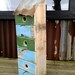 Handmade Rustic Bird Nesting Box, Garden Decor Recliamed Wood,weathered ...