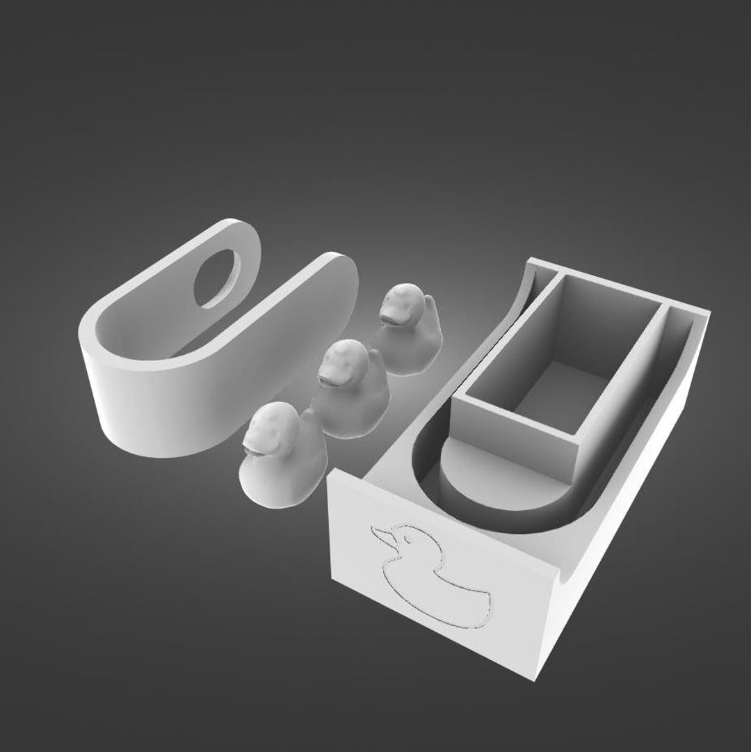 3D Printed Duck Launcher – Fun Desktop Toy for All Ages - Etsy