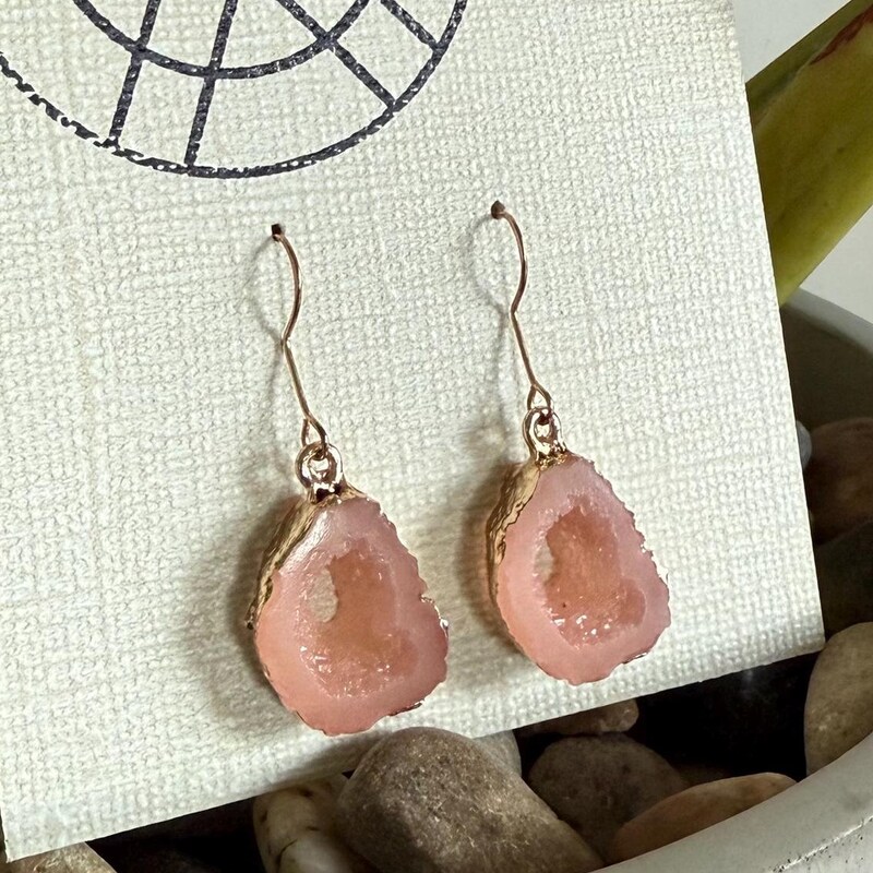 Geode Earrings - Etsy