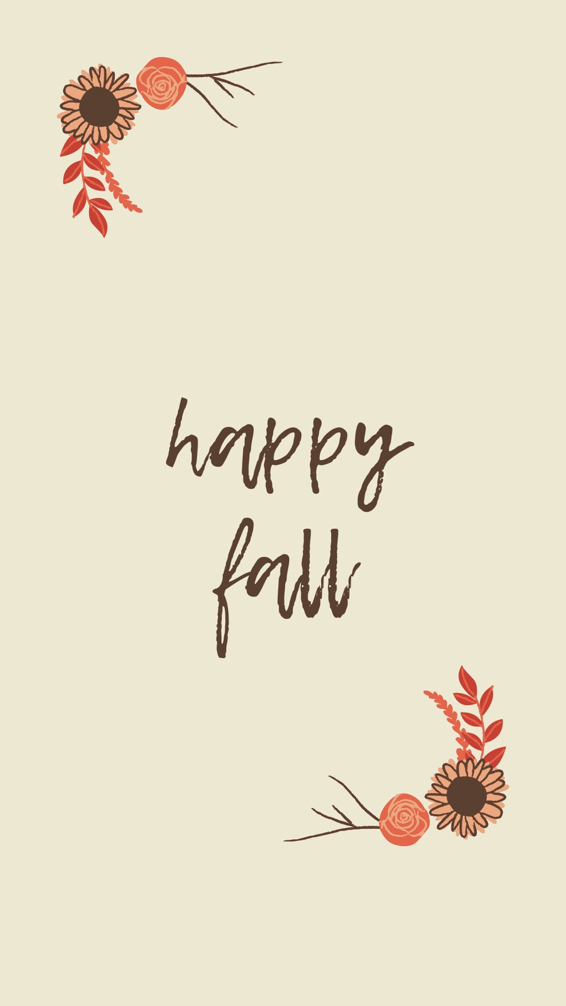 Fall Phone Wallpaper bundle of 3 - Etsy