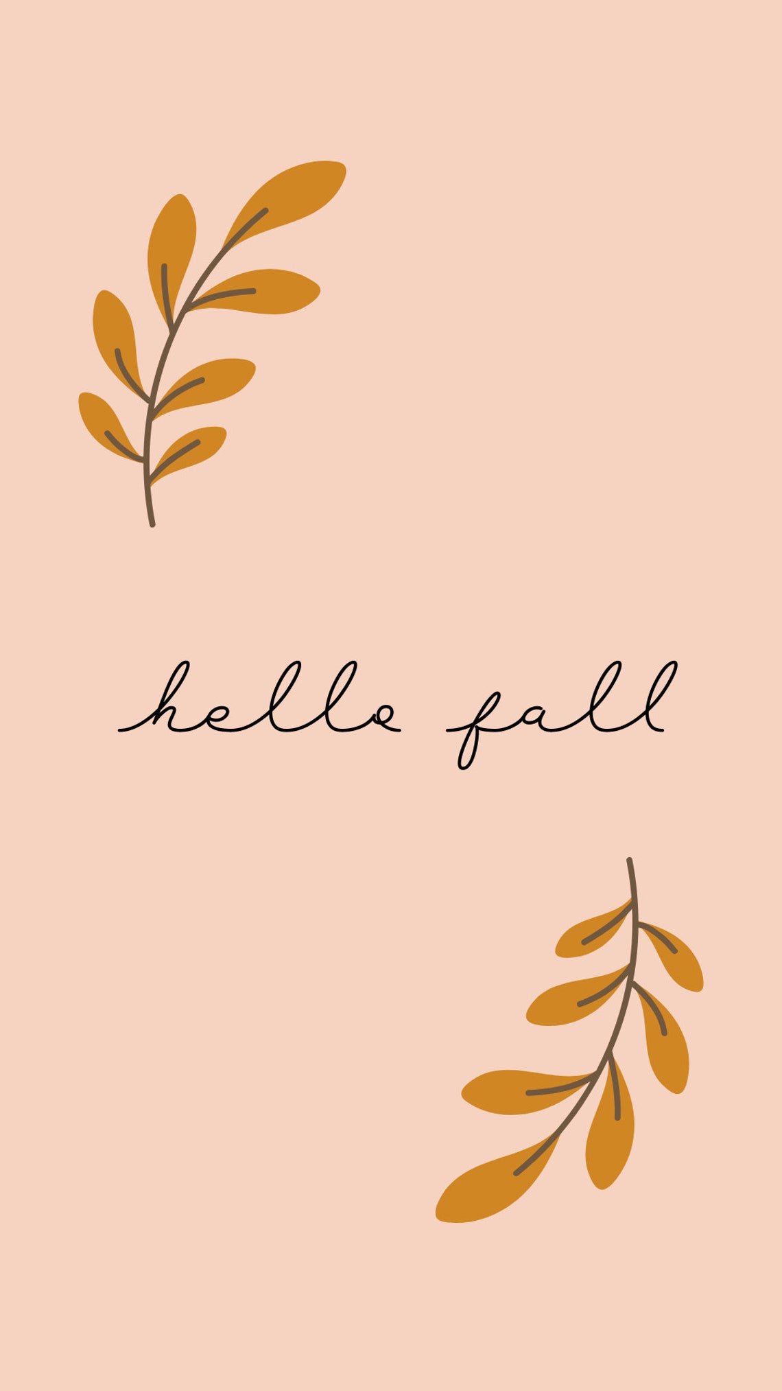 Fall Phone Wallpaper bundle of 3 - Etsy