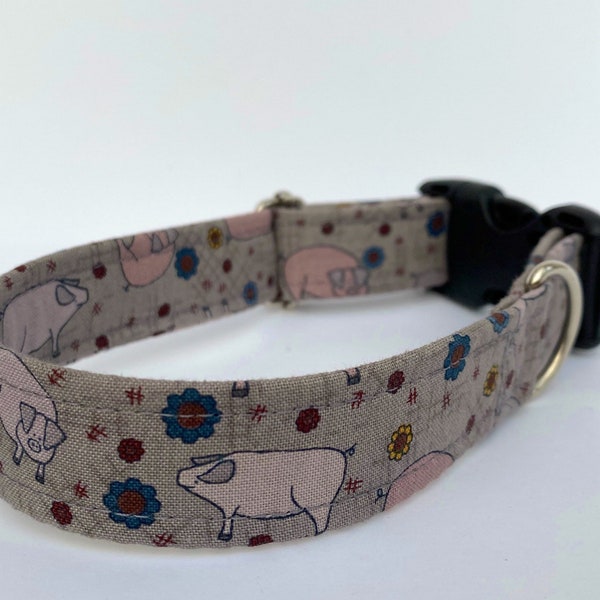 Pig Dog Collar - Etsy