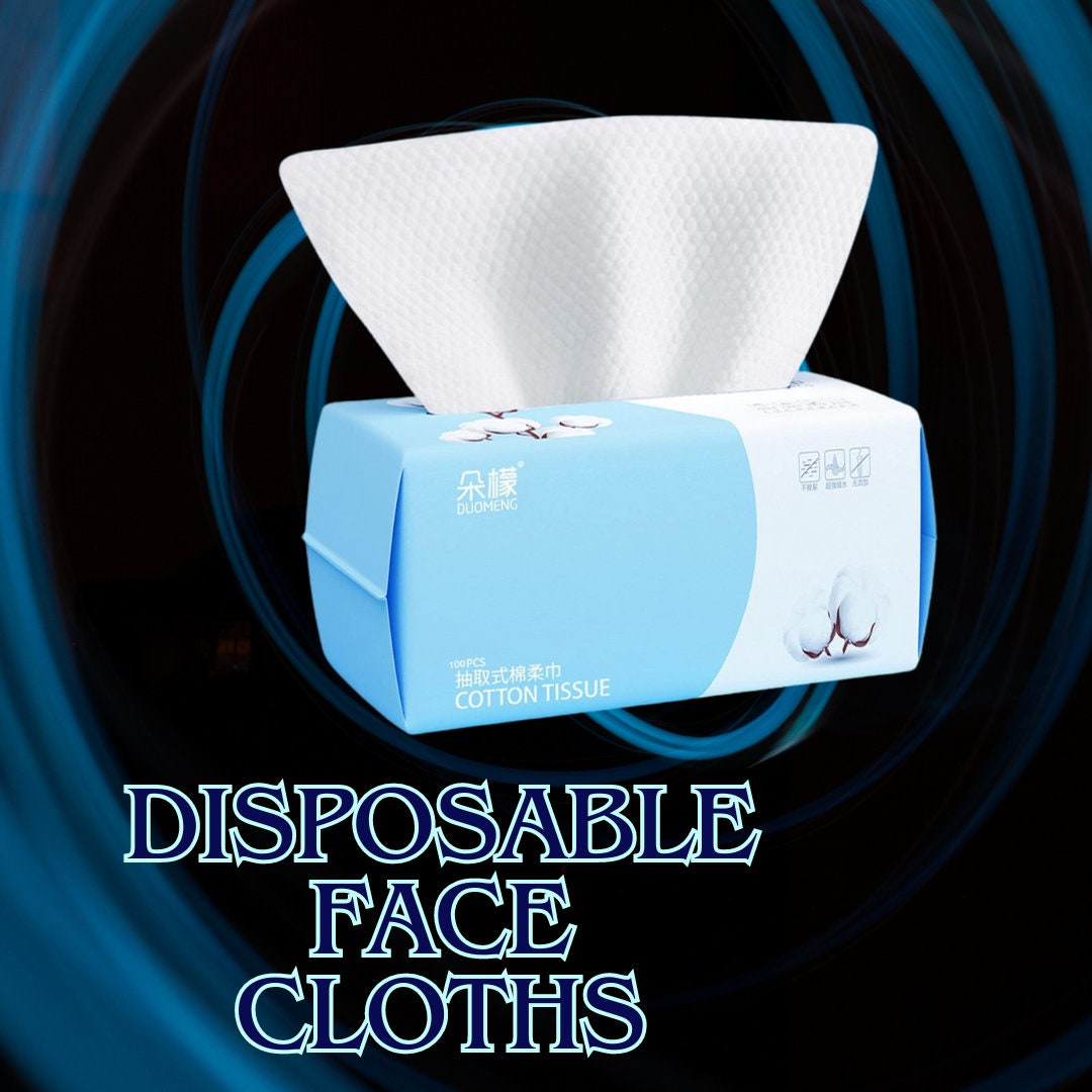 Disposable Face Cloths (100 Ct) - Etsy