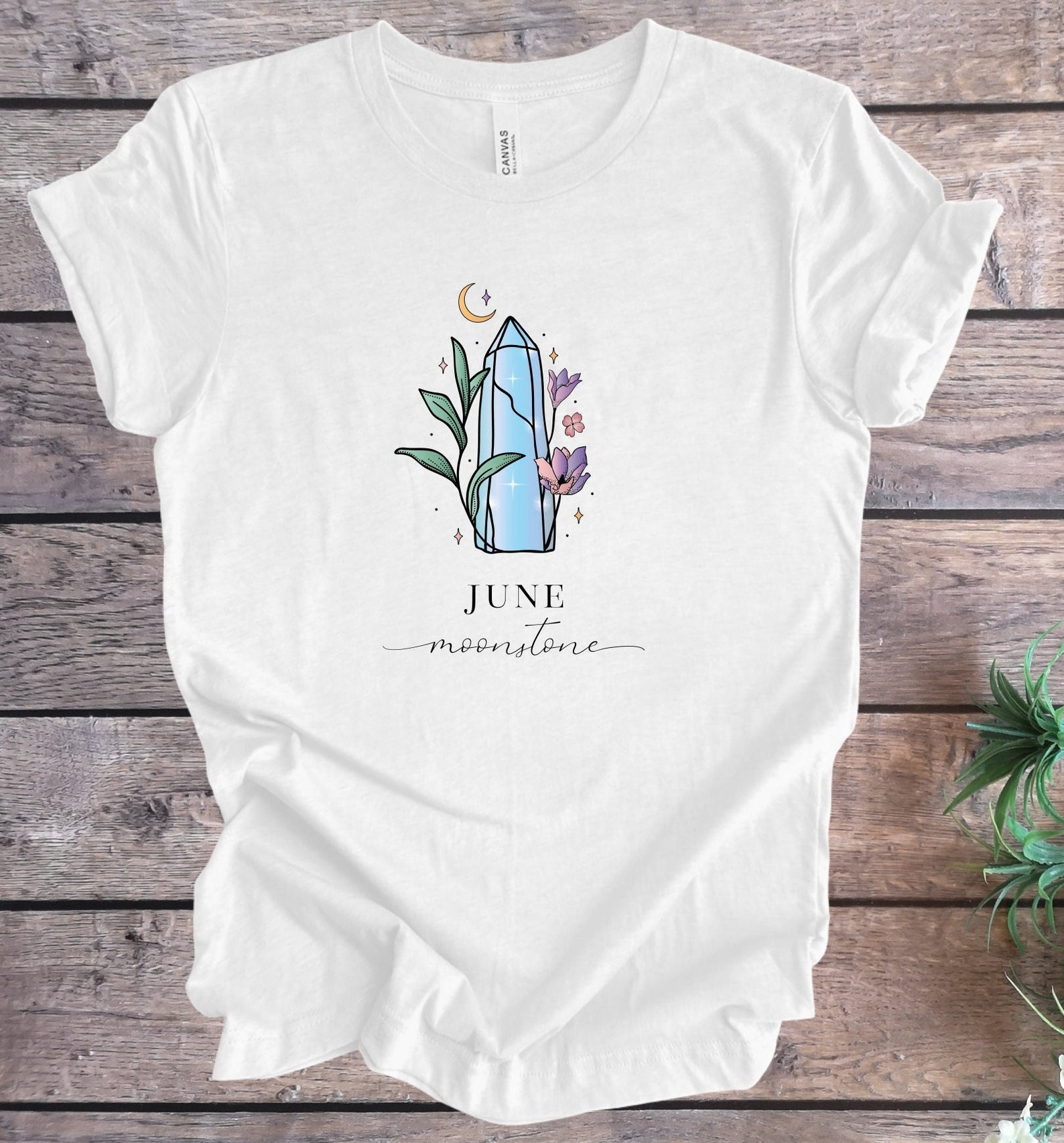 JUNE BIRTHDAY SHIRT - June Birthday Gift, Crystal Birth Month Shirt ...