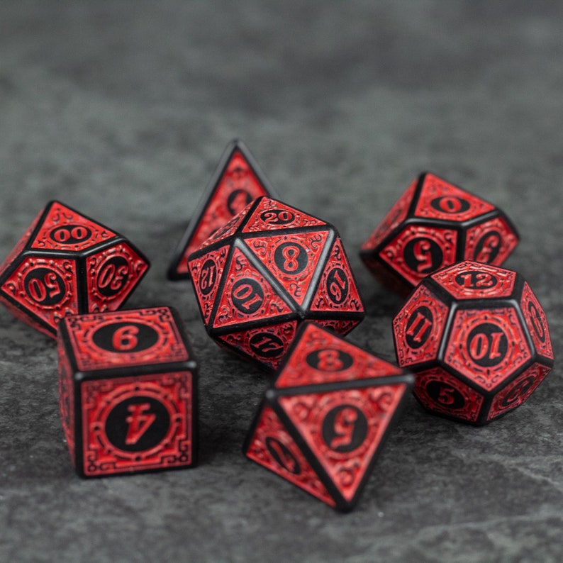 Runes RPG Dice Set / Dice for Dnd / Standard Dice for D&D - Etsy