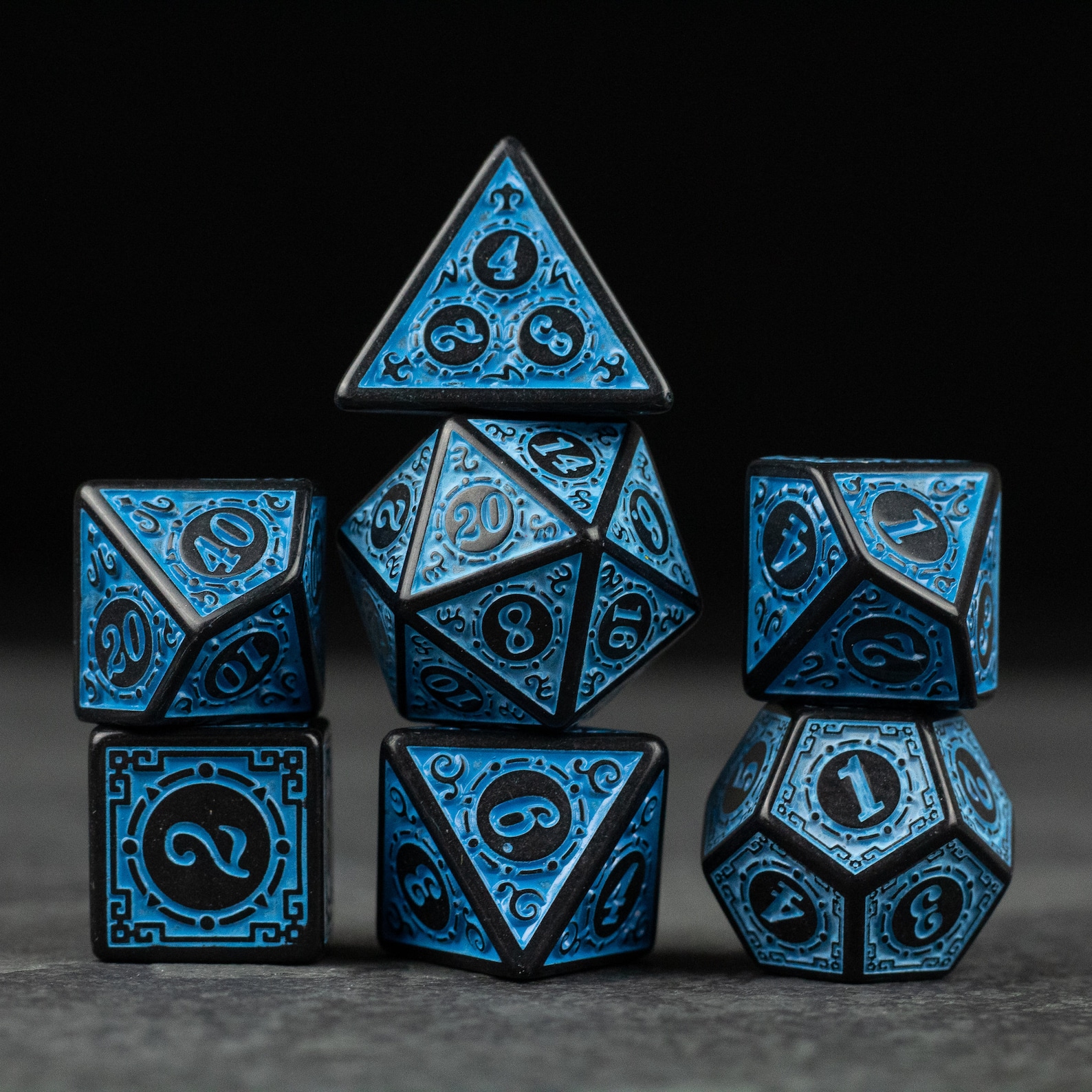 Runes RPG Dice Set / Dice for Dnd / Standard Dice for D&D - Etsy