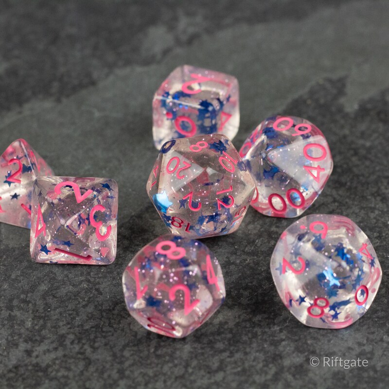 Pink Dice - Etsy