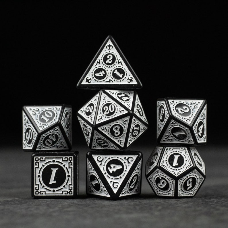 Runes RPG Dice Set / Dice for Dnd / Standard Dice for D&D - Etsy