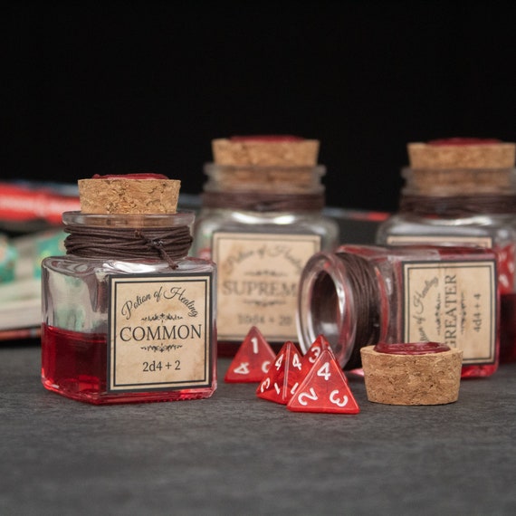 Potion of Healing // Health Potion // Dnd 5e Potion // - Etsy