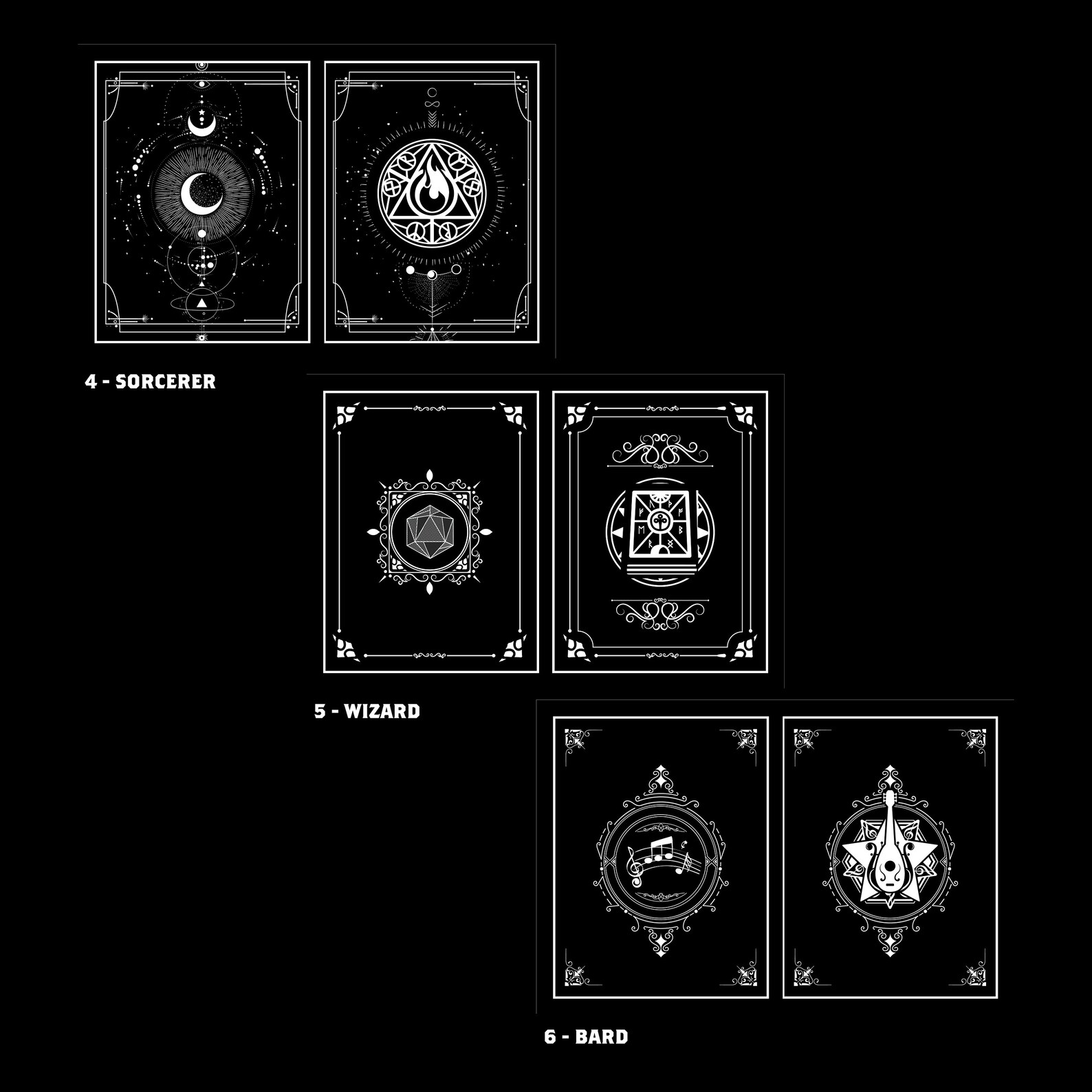 Dnd Character Journals / Beautiful Compact Class Notebooks - Etsy