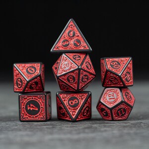 Runes RPG Dice Set / Dice for Dnd / Standard Dice for D&D, Dungeons and ...