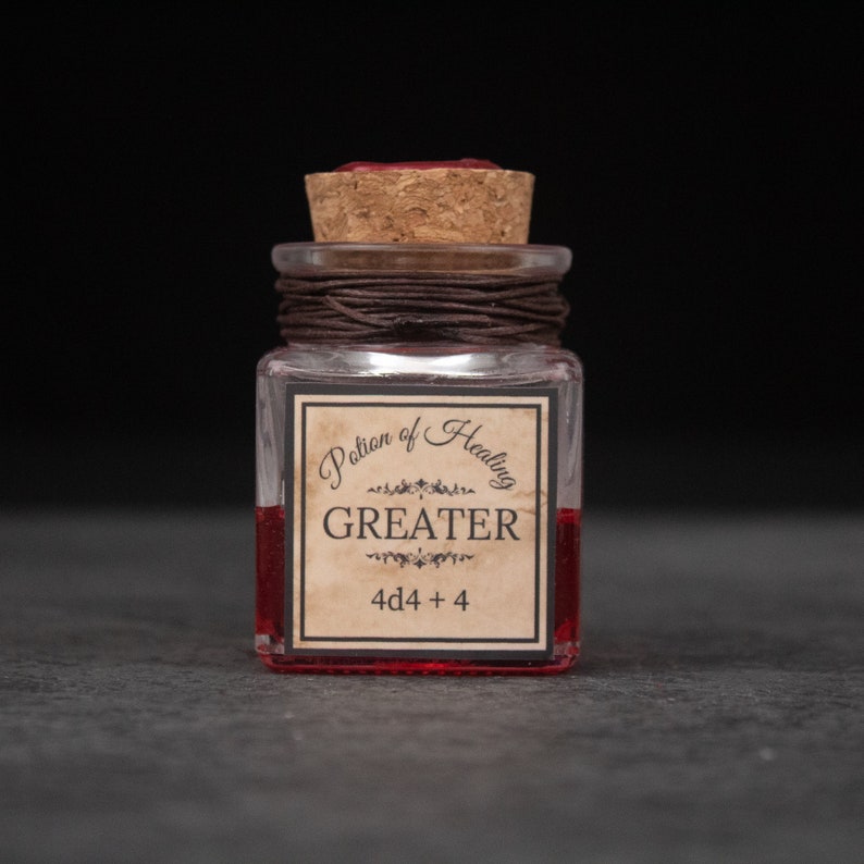Potion of Healing // Health Potion // Dnd 5e Potion // - Etsy