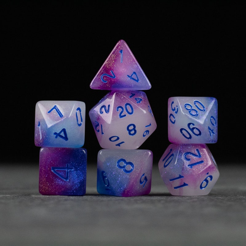 Neon Dice - Etsy