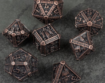 Necromancer Polyhedral Dice Set - Etsy