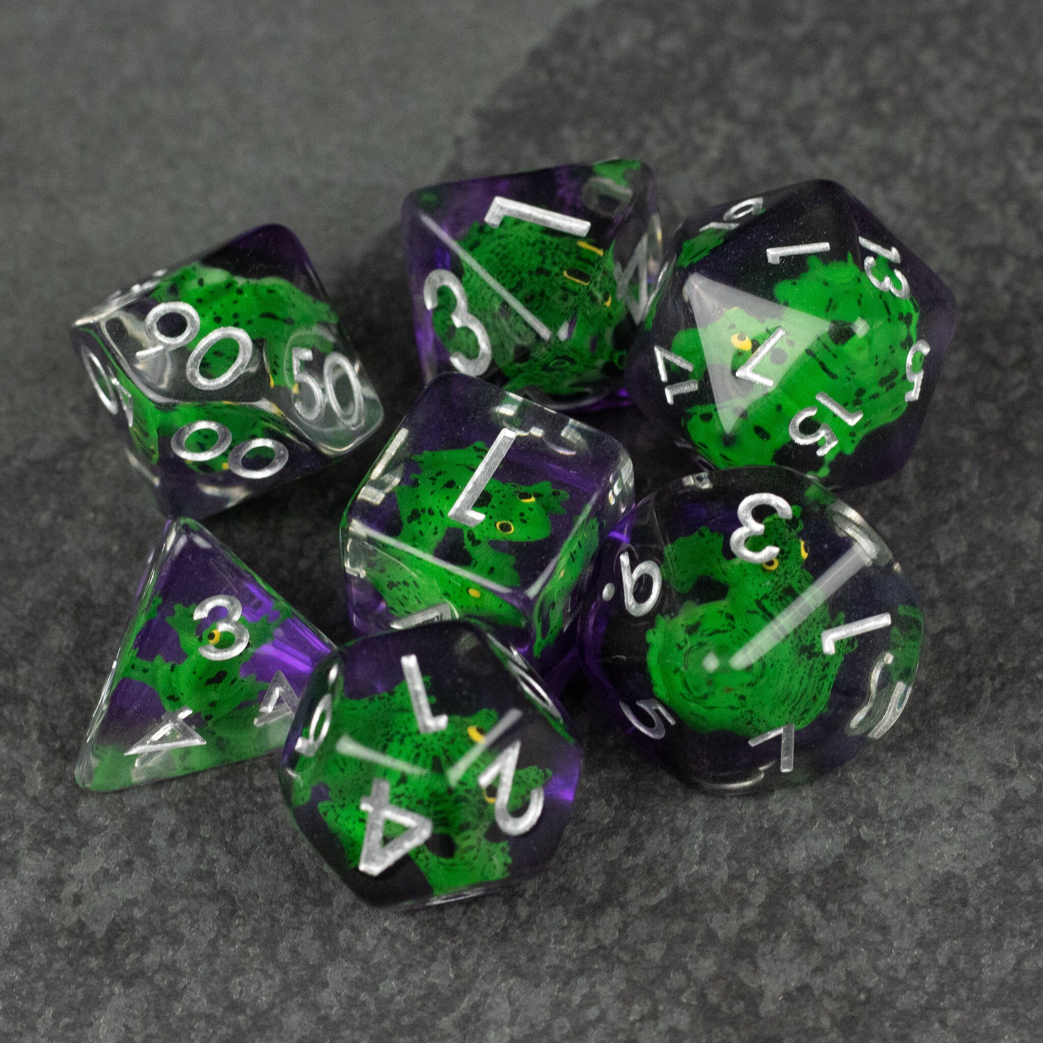 Frog Dice Set for Dnd Animal Inclusion Dice for D&D Frog - Etsy Canada