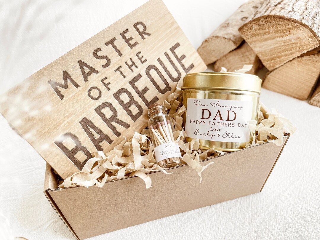 Fathers Day Gift Set | Father’s Day Candle Gift Box | Personalised ...