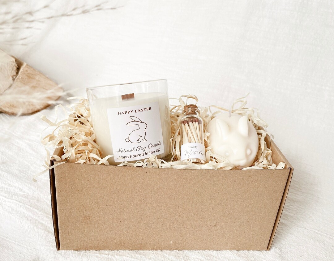 Easter Soy Candle Gift Set | Easter Gifts | Hot Across Bun | Vanilla ...