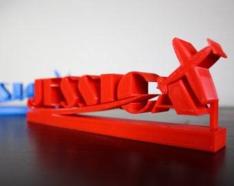 3d Printed Name Tags - Etsy