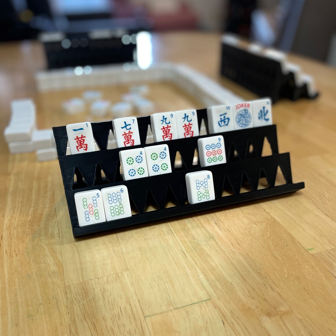STL File Mahjong Tile Holder: Functional Stylish Game Accessory Game ...