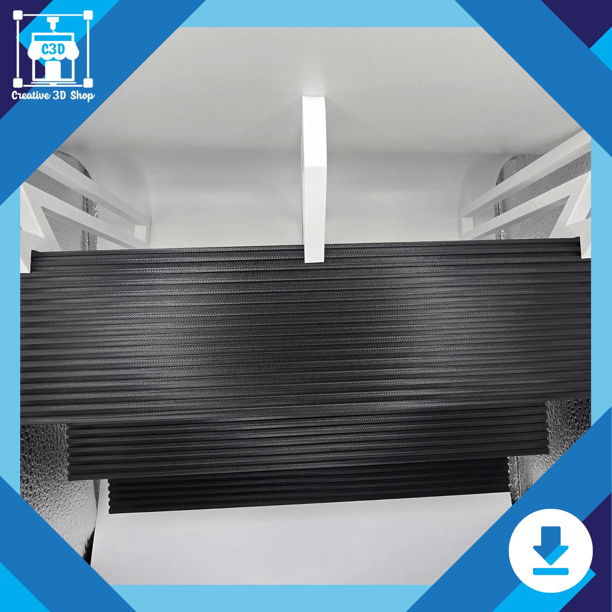 Printable Shelving Display STL File – 3D Printable Riser & Vendor ...