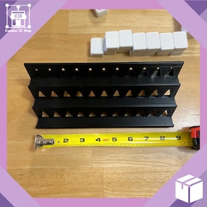 Mahjong Tile Holder – 3D Printed Game Accessory Rack for Mahjong Tiles ...