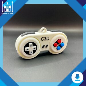 Retro Game Controller Clicker STL – 3D Printed Fidget Toy for Gamers ...