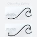 Ocean Waves Wire Art | Single Line Wire Art | Waves Wall Art - Etsy