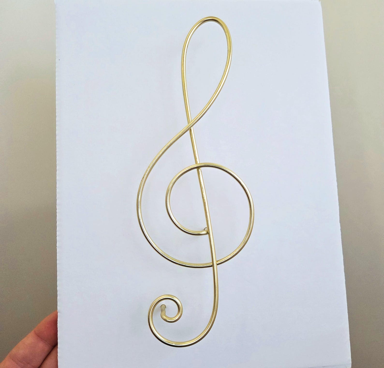 Wire Music Notes | Single Line Wire Art | Music Lover Gift | Wire ...