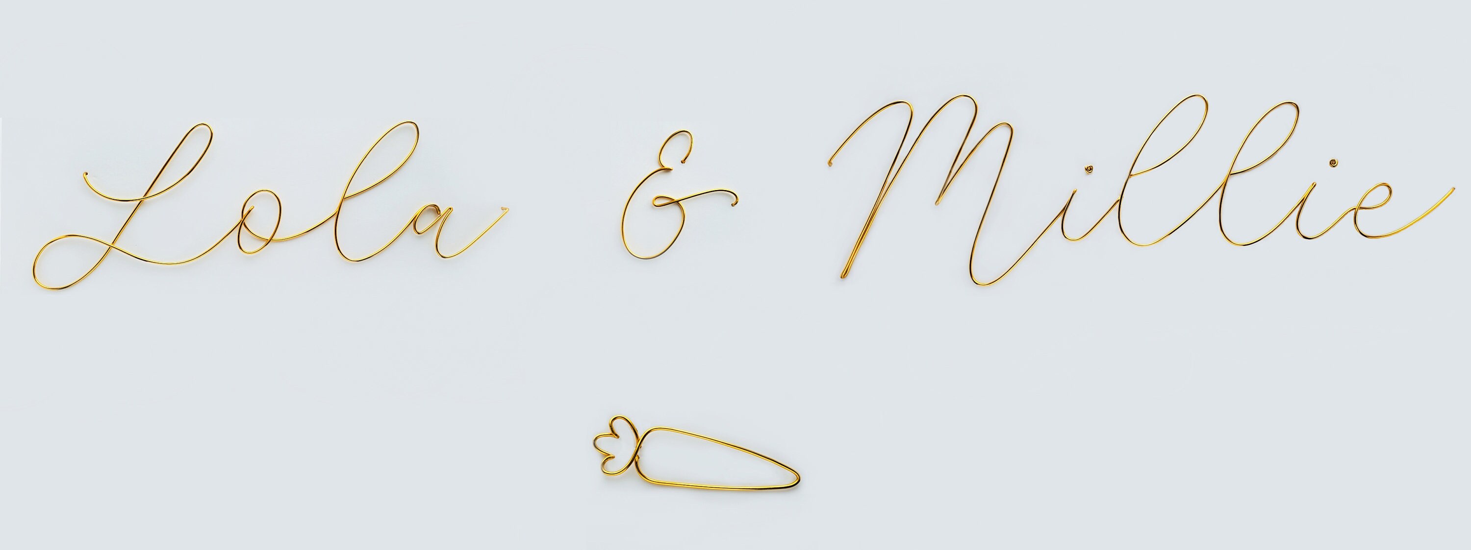 Custom Wire Words Sign Airy Font Wire Name Wire Sign - Etsy